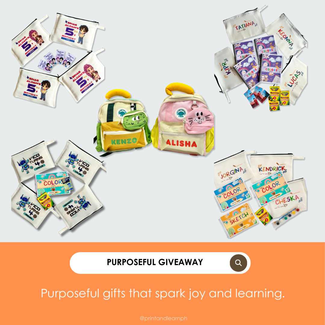 Giveaway Collection – Print and Learn PH