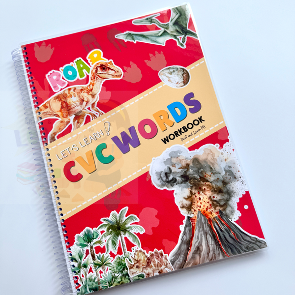 Let’s Learn: CVC Words (Workbook) – Print and Learn PH